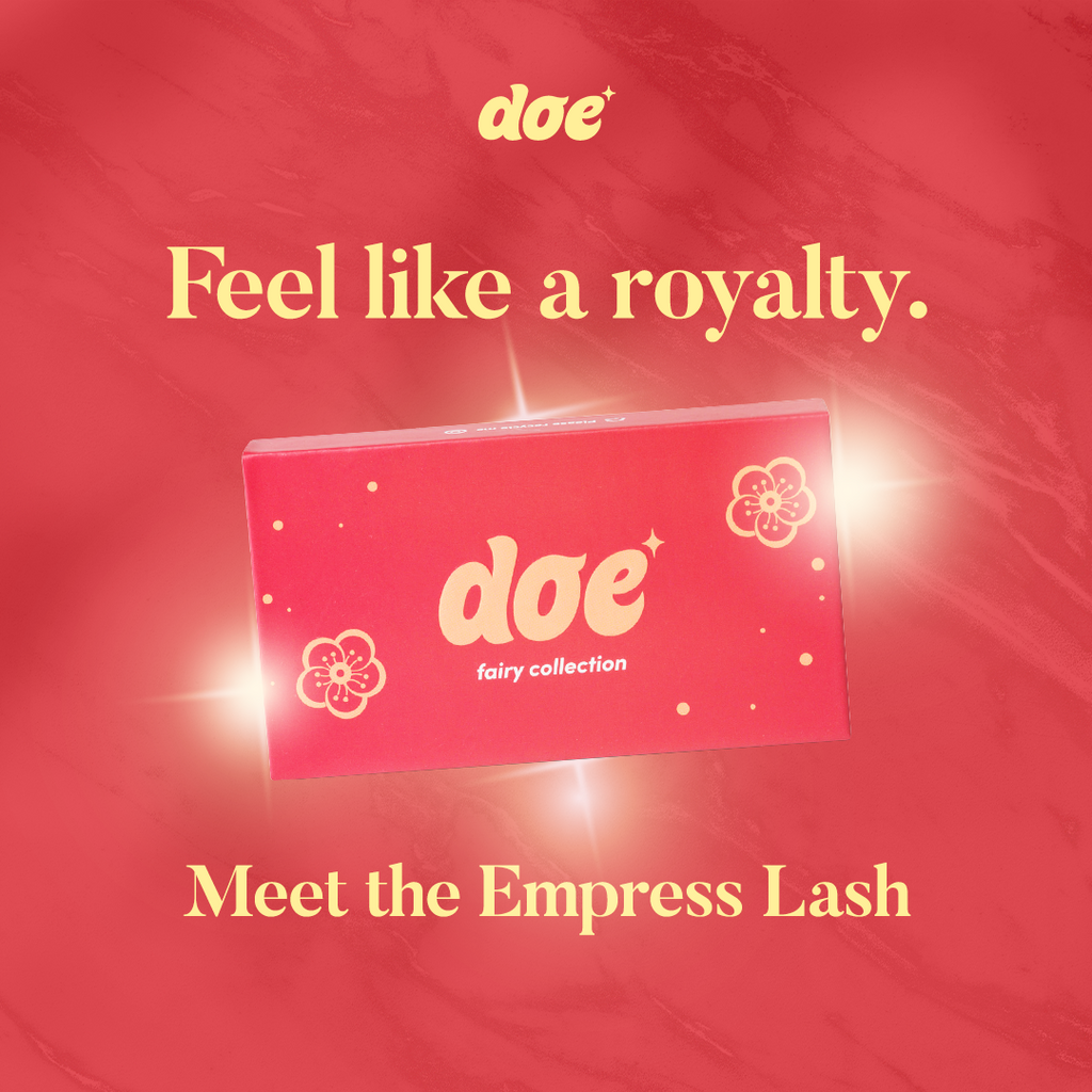 doe exclusive: Meet the Empress Lash – Doe Beauty