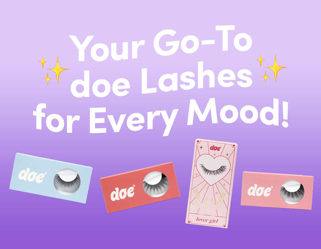 Your Go-To Doe Lashes for Every Mood! – Doe Beauty